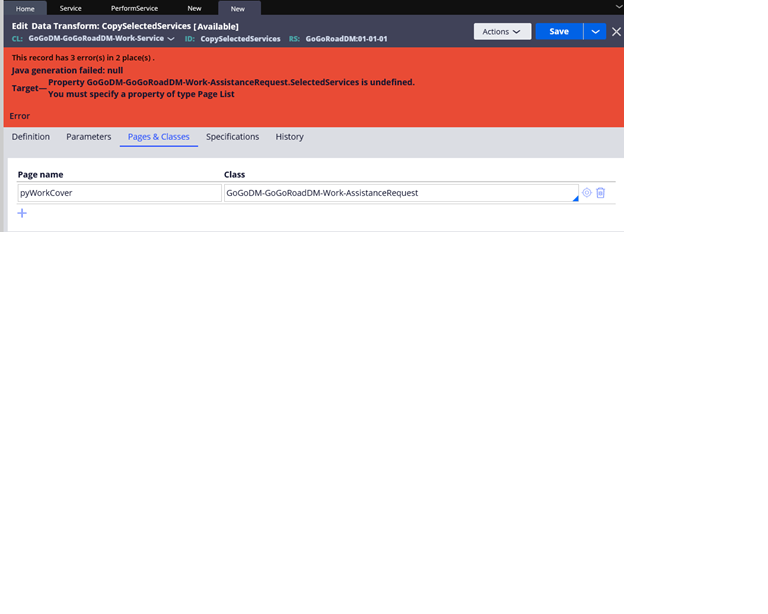 Class Does Not Exist Error In System Architect Essentials V8